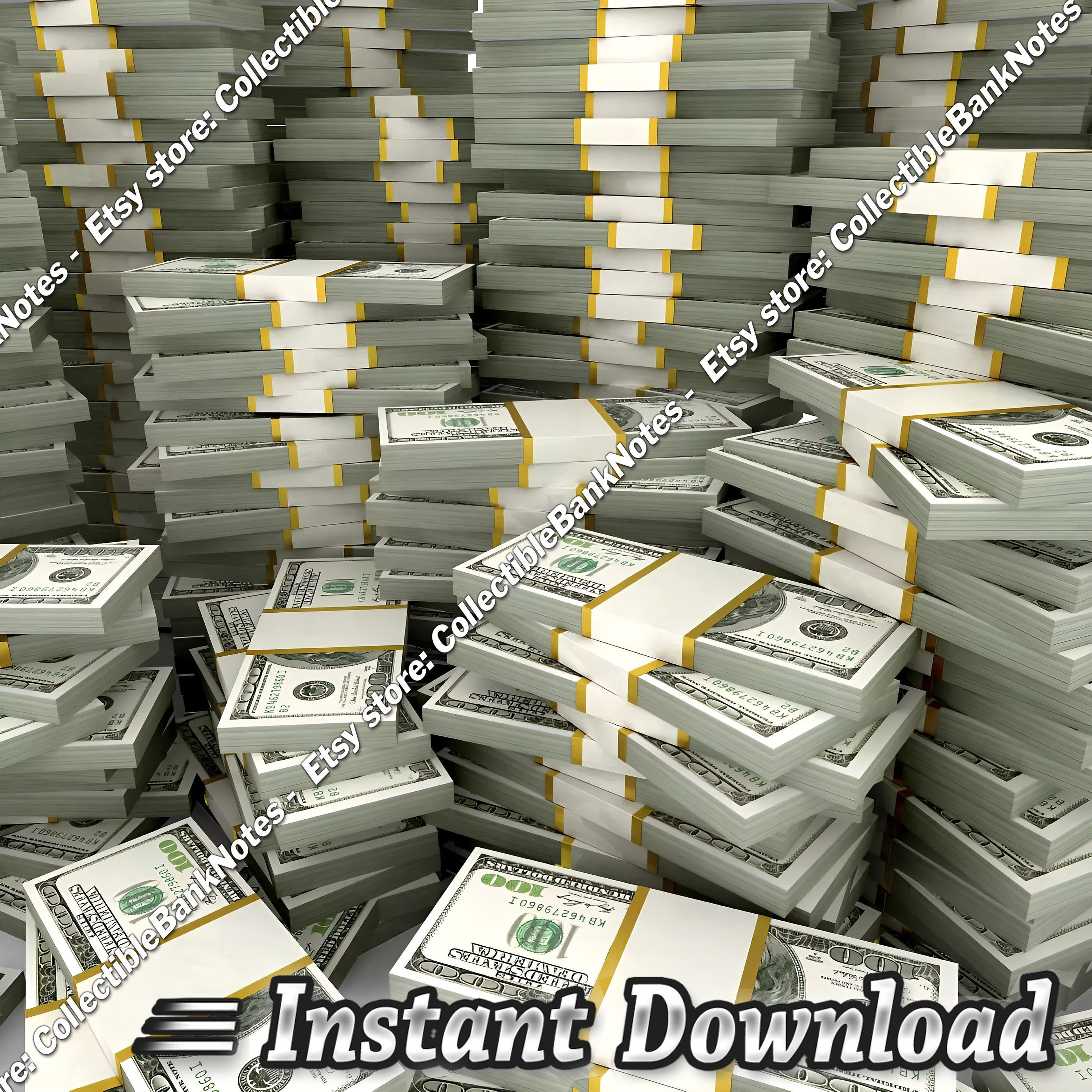 Cash Stacks Wallpaper