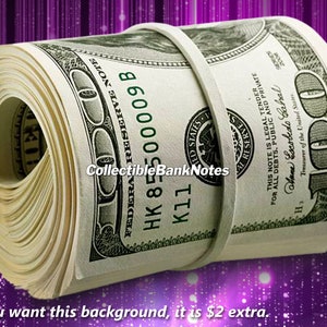 PICTURE for SALE: Banded Money Stack of Hundred Dollar Bills 100 PNG ...