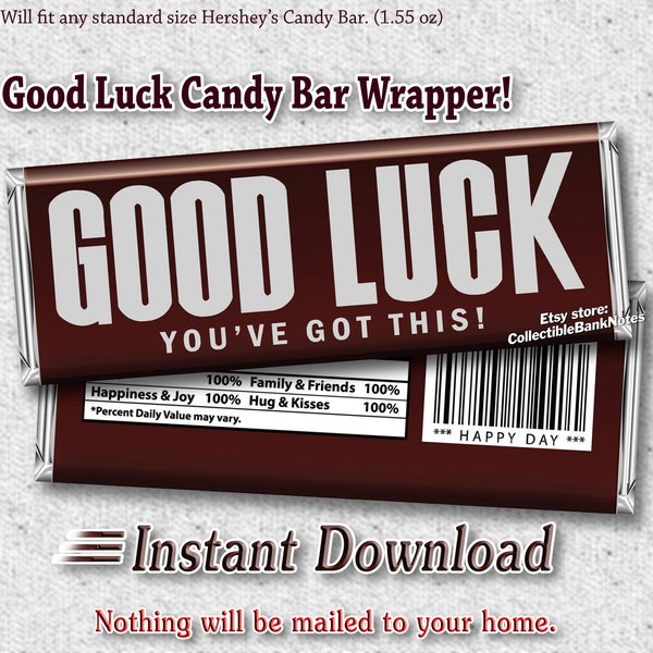 Hershey Bar Wrappers - Etsy