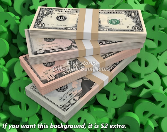Stack Of 10 Dollar Bills