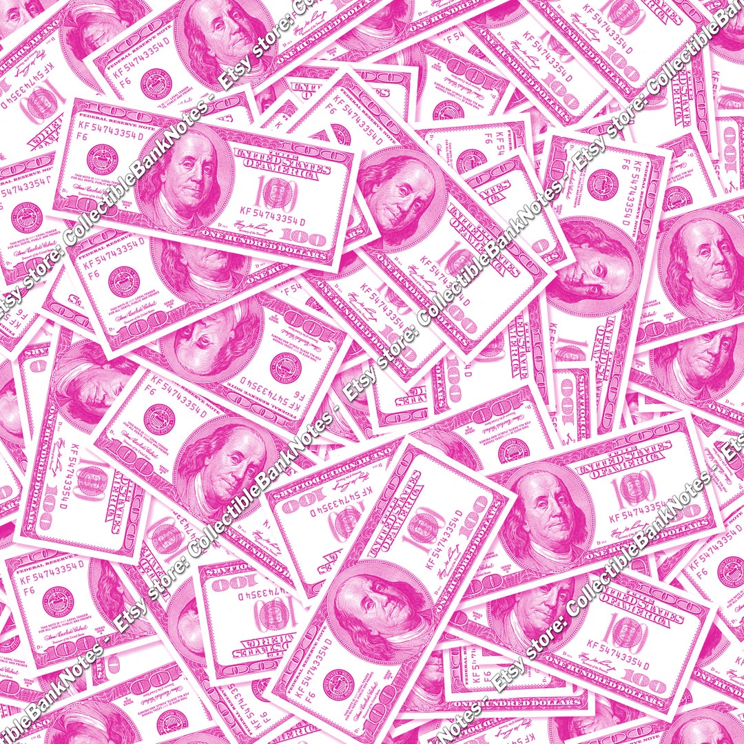 Pink 100 Dollar Bill Background Image Money Hundred Background ...