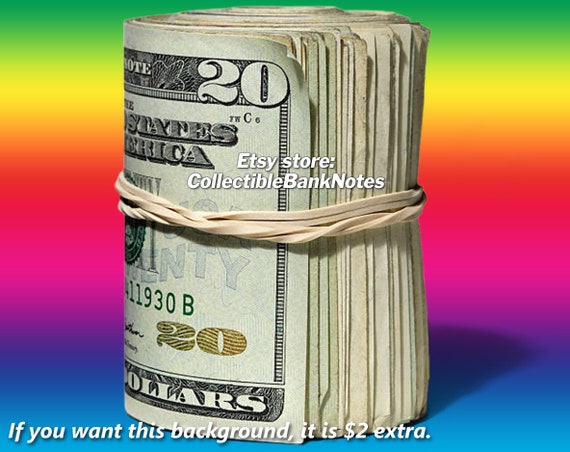 Twenty Dollar Bill Stack