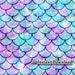 Holographic Glitter Mermaid Scales Digital Paper Background Digital ...