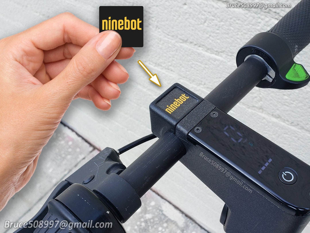 Ninebot STICKER for Your Segway MAX G30 Electric Scooter Name Plate ...