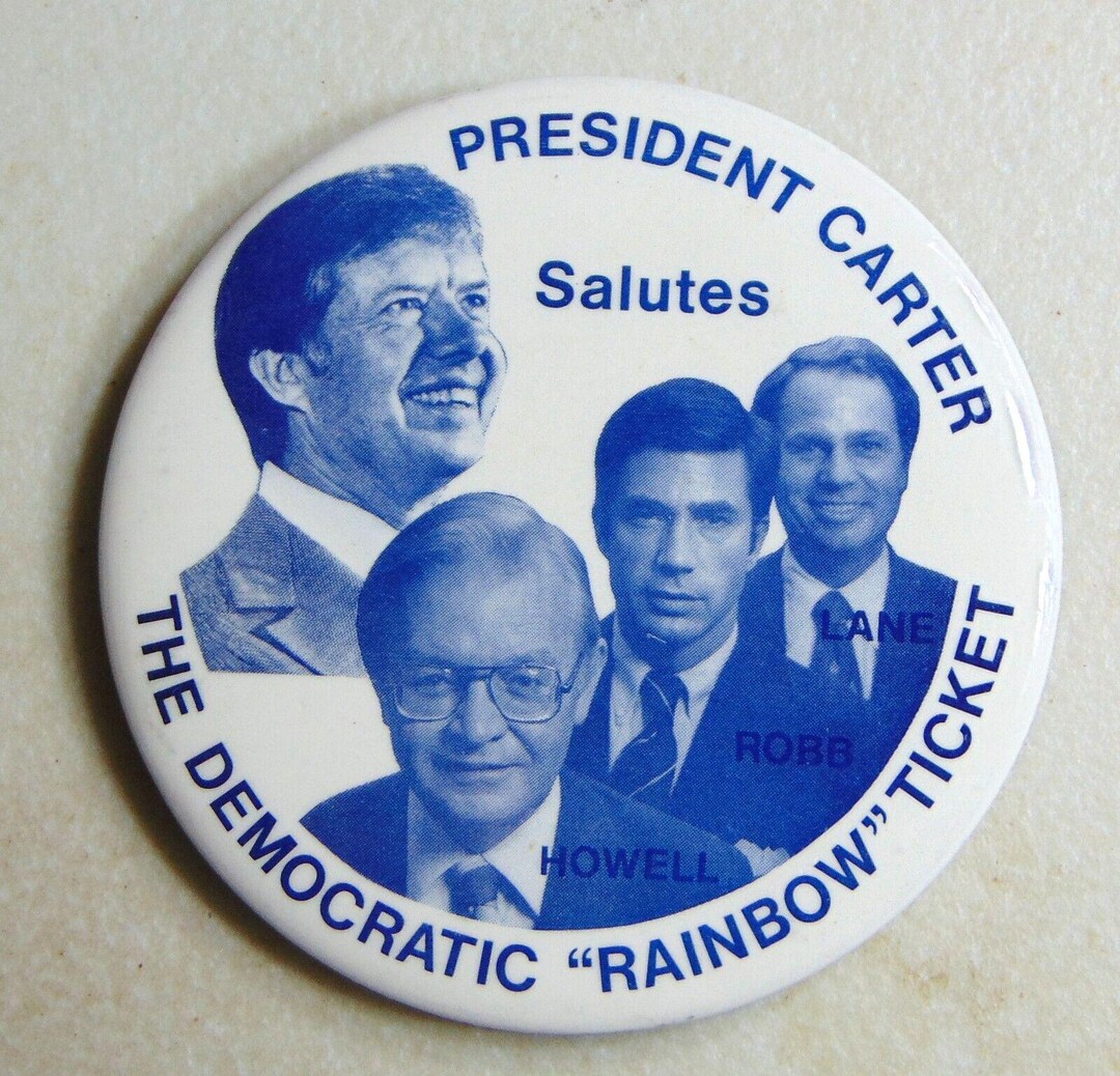 Jimmy Carter for President Button 1977 Election Political Presidential ...