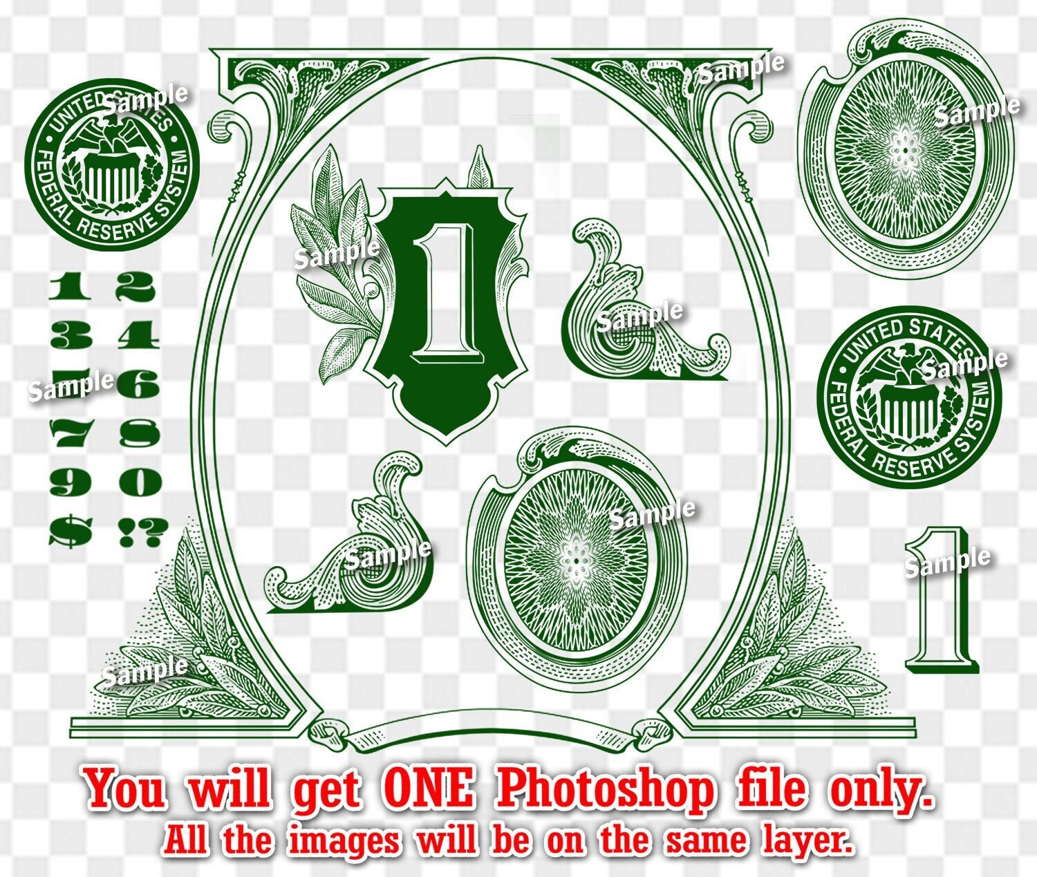 Dollar Design Elements