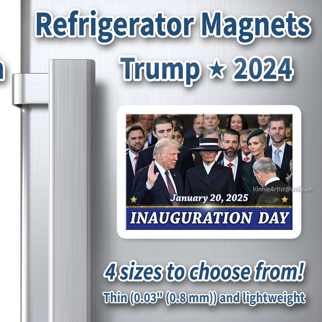 Donald Trump Inauguration Day Refrigerator Magnet We Will Miss You ...
