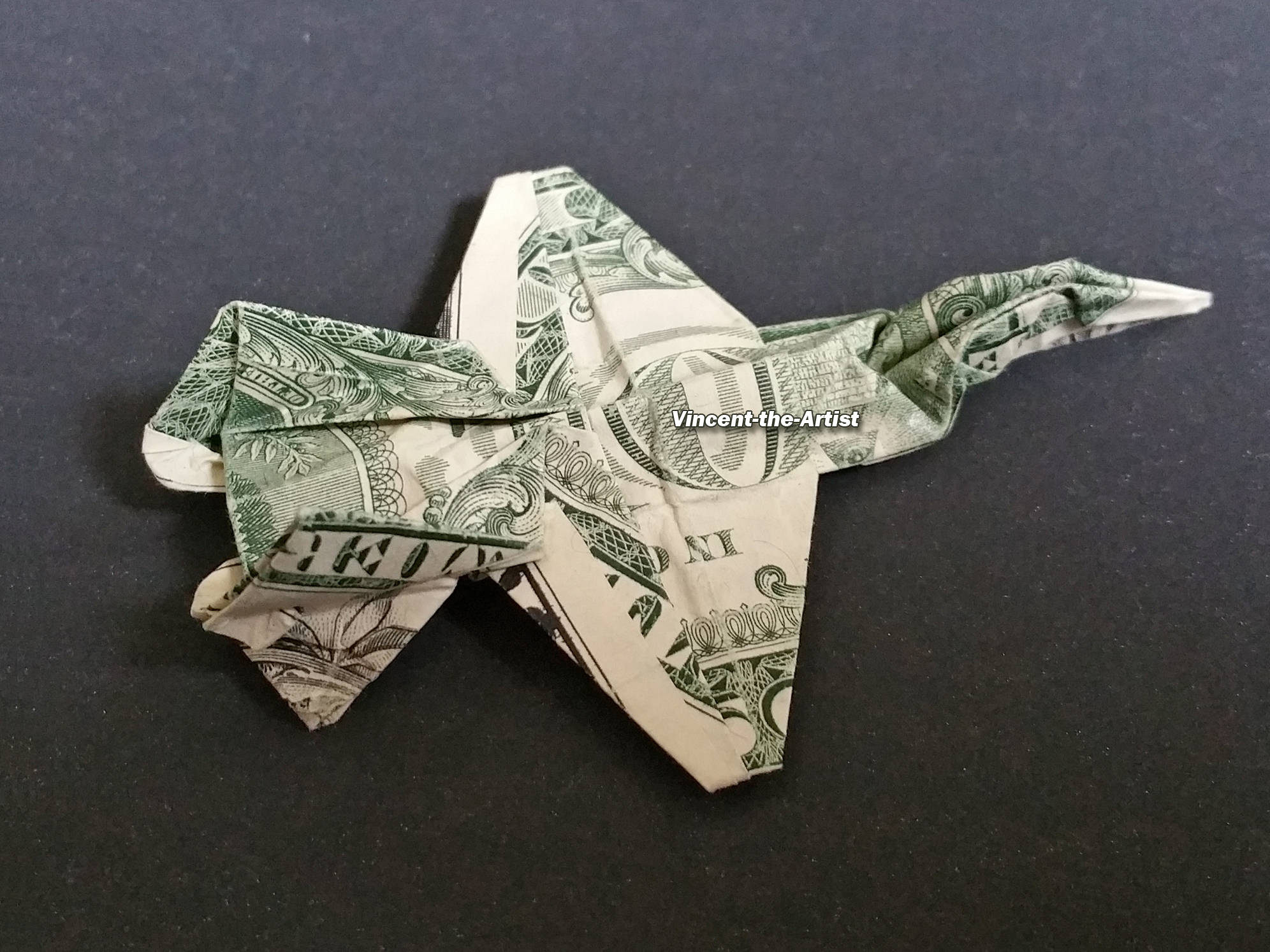 Origami Plane Dollar