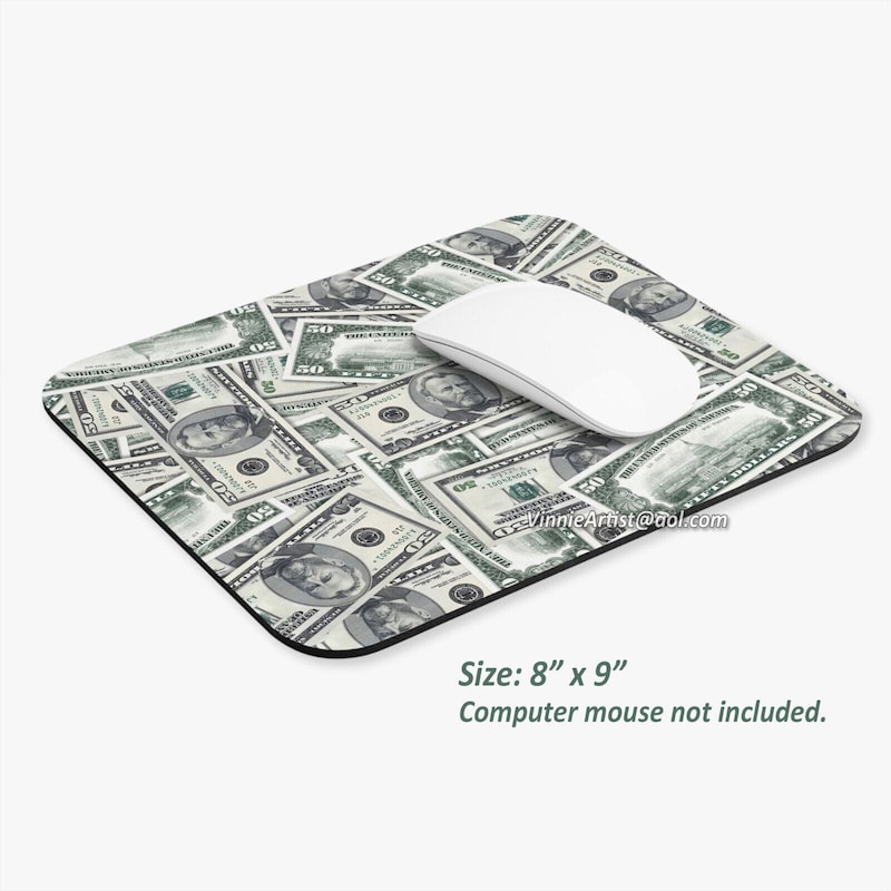 Dollar Mouse Pad - Etsy