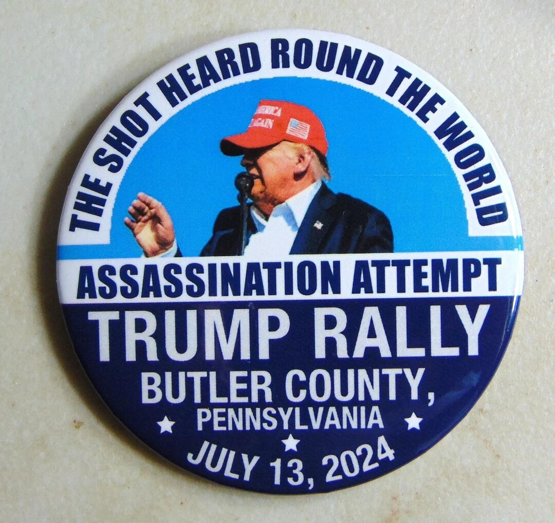 2.25 Button Donald Trump 2024 Pennsylvania Campaign Pin Button ...