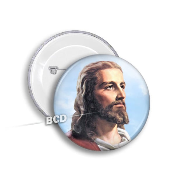 Jesus Button - Etsy