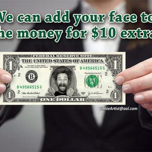 One Dollar Bill Glossy Sticker Decal Label High Glossy Money Cash ...