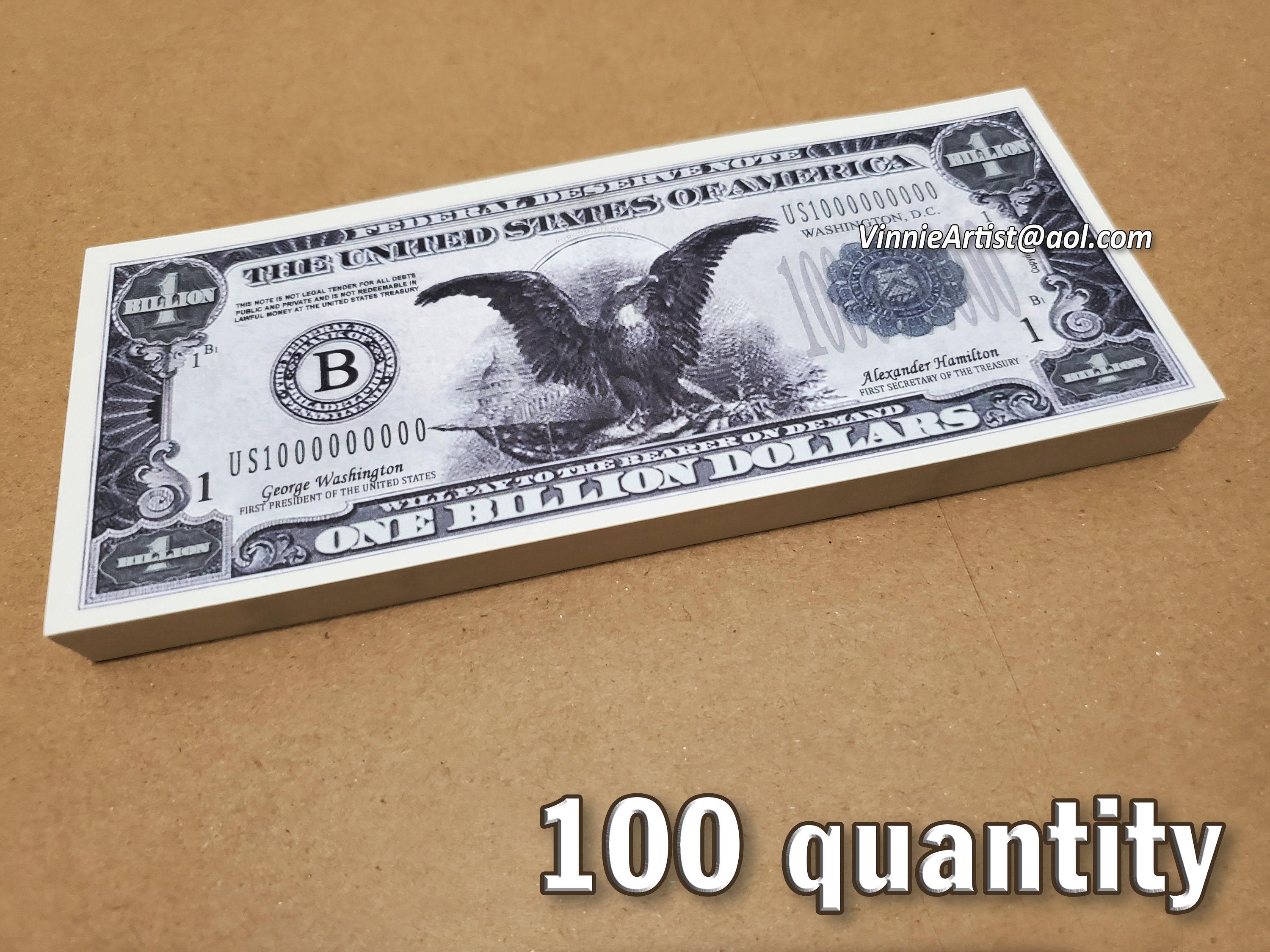 1 Billion Dollars Cash