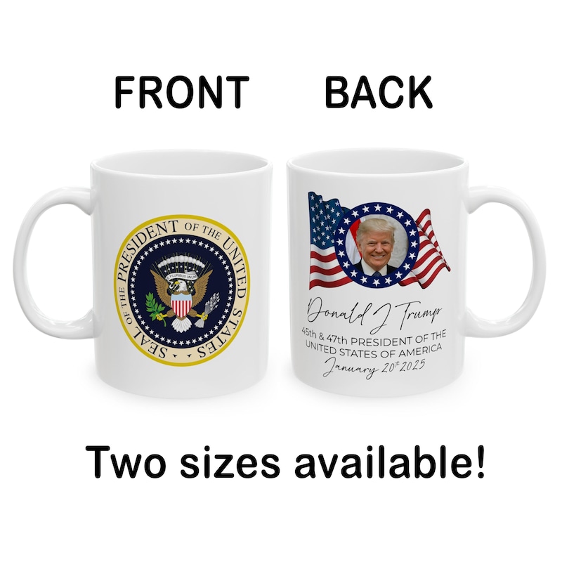 Trump Inauguration Mug - Etsy