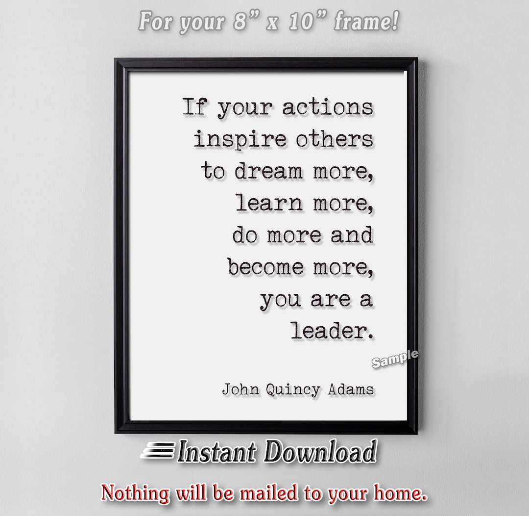 LETRERO IMPRIMIBLE Si tus acciones inspiran a otros a soñar más aprende ...