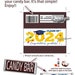 PRINTABLE Class of 2024 Candy Bar Wrappers Chocolate Instant Download ...