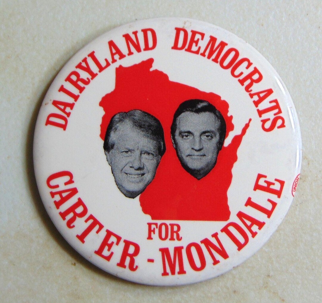Jimmy Carter for President Button 1976 Election Political Presidential ...