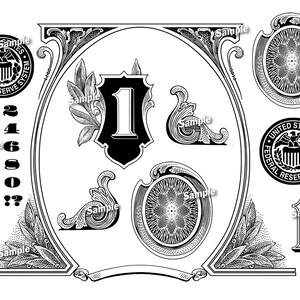 Money Dollar Bill Design Images Photoshop Transparent File PNG Graphics ...