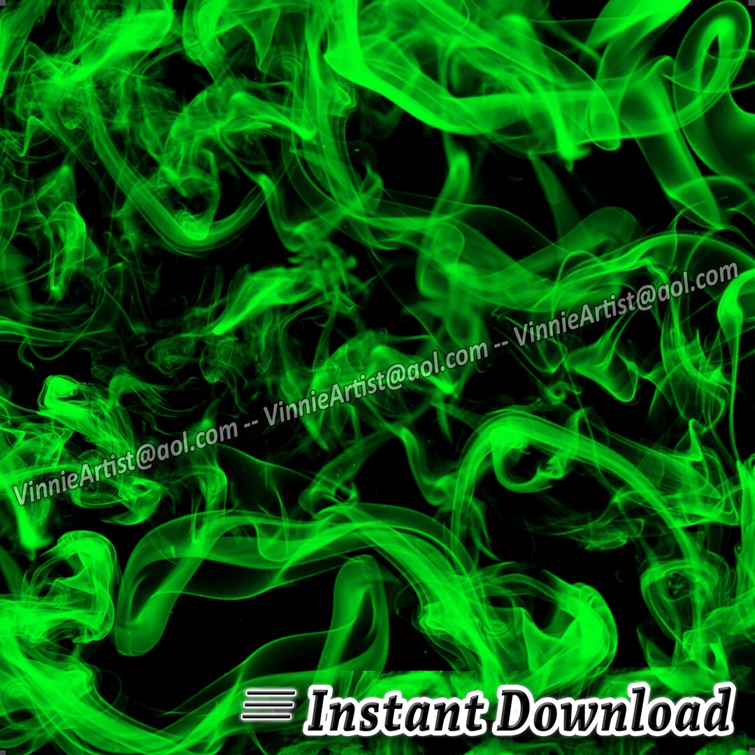 Smokey Green Pattern Background Image Wallpaper Wrapping Paper Digital ...