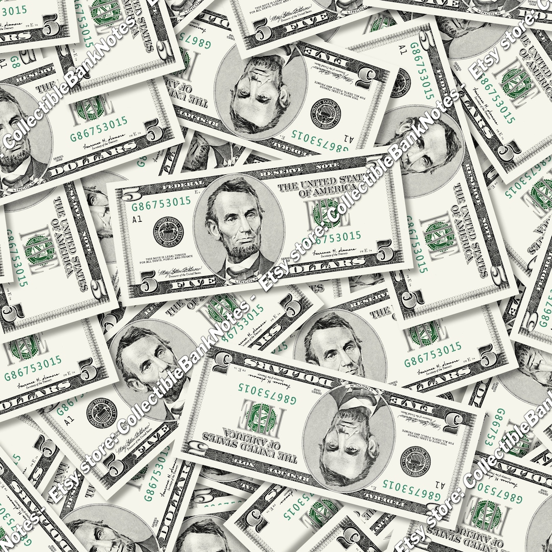 5 Dollar Bill Background Image Money Five Cash Background Wallpaper ...