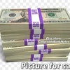 Printable SMALL Money Sheets With Cut Marks 4-per-page Cash Dollar ...