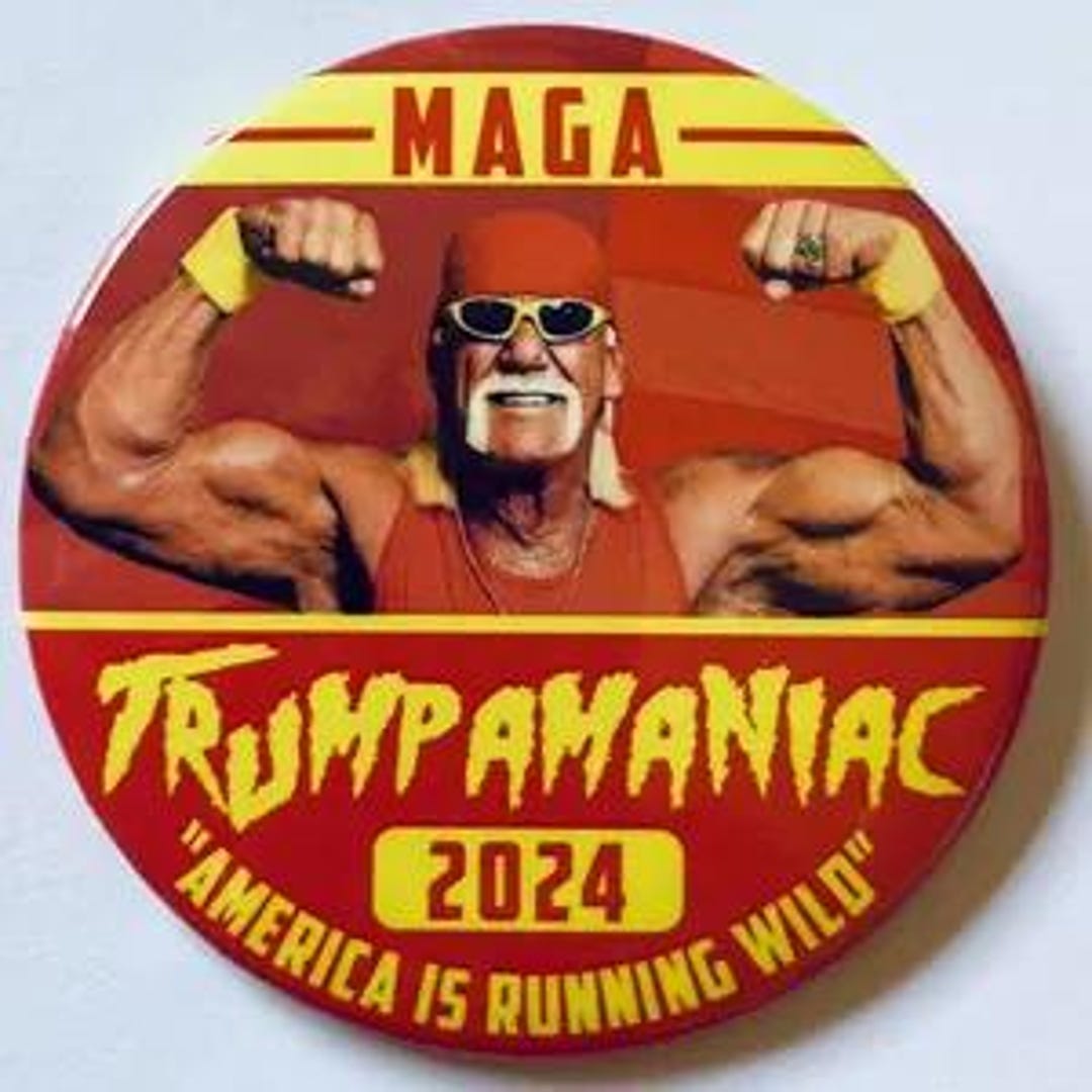 Donald Trump Trumpamania 2024 MAGA Button, Political Button, Trump for ...