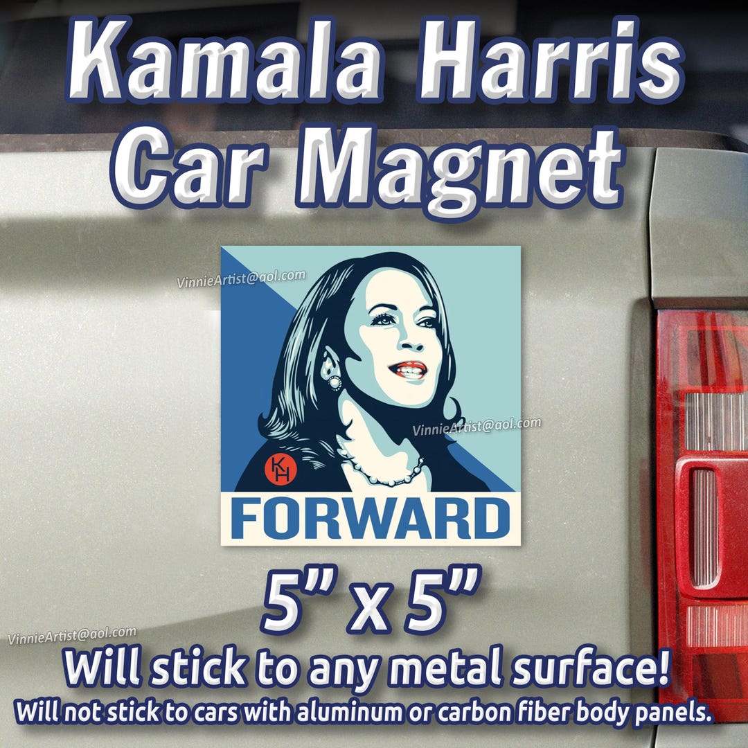 Kamala Harris for President Car Magnet Presidential 2024 Election ...