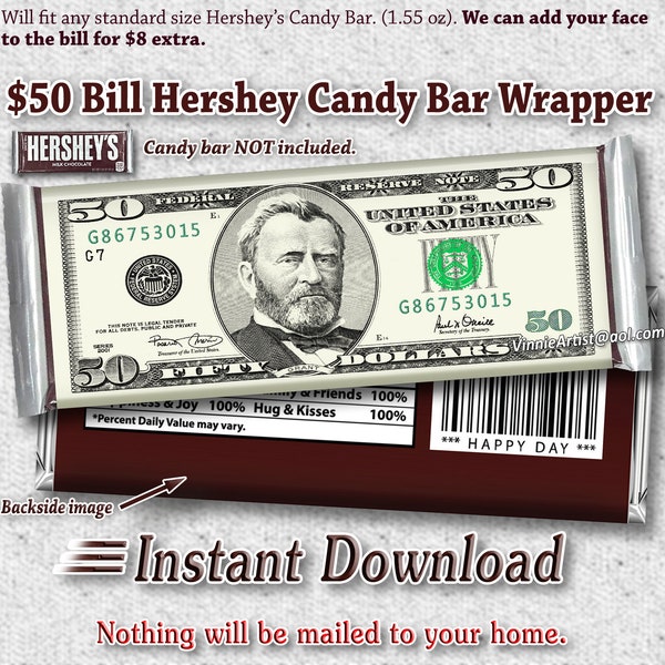 Dollar Bill Wrapper - Etsy