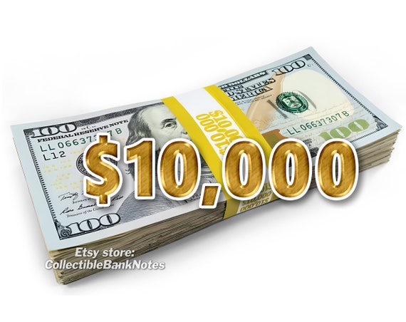 Stacks Of 10 Dollar Bills