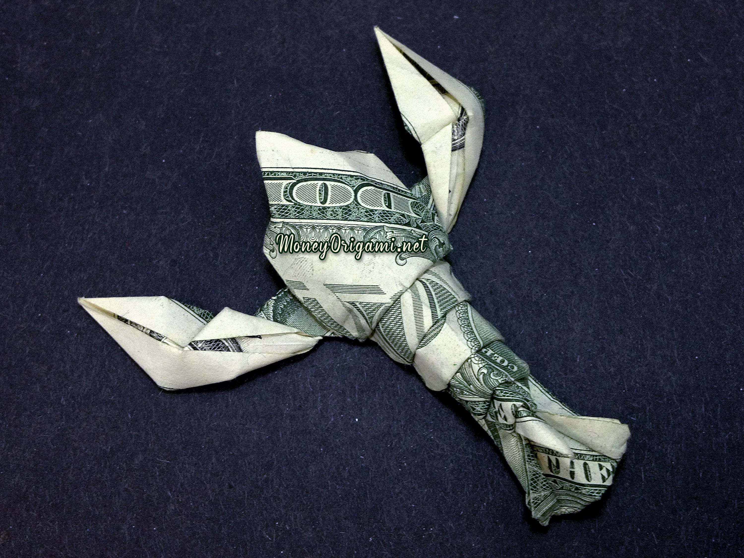 Money Origami With Bills