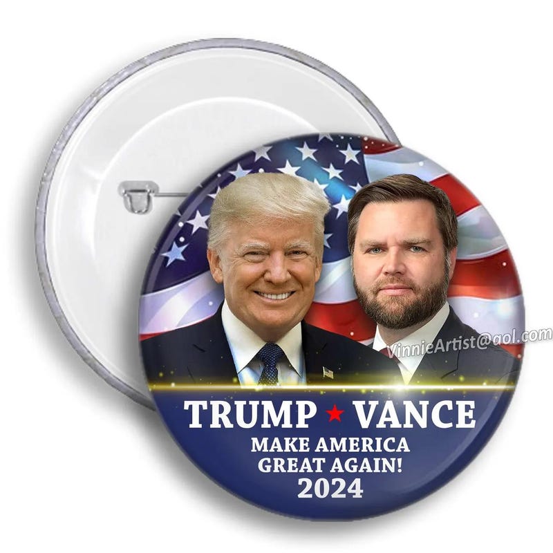 Anti Trump Vance Pin - Etsy