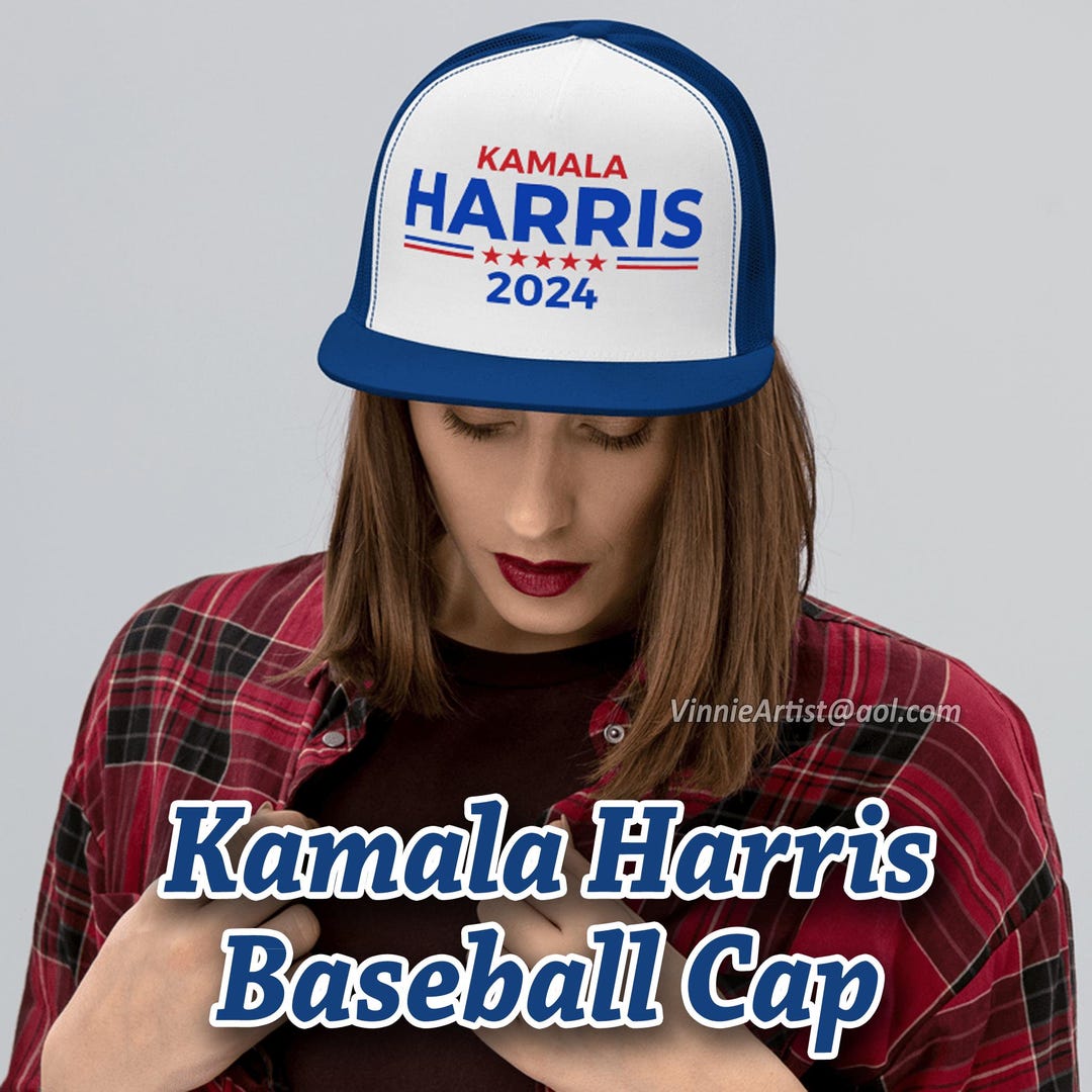 Kamala Harris for President Trucker Cap Hat Presidential Election ...