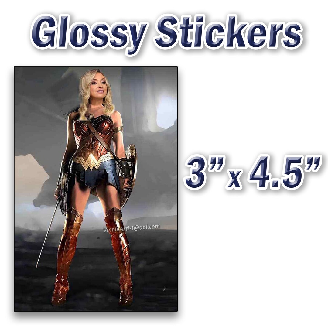 Kayleigh Mcenany as Super Hero Bumper Sticker Pro Trump Pro Liberty ...