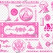 One Dollar Bill Design Images PINK COLOR Photoshop Transparent File PNG ...