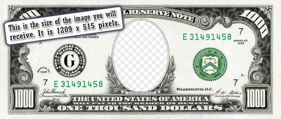 Money Template Photoshop