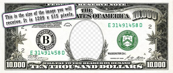 Blank Money Note