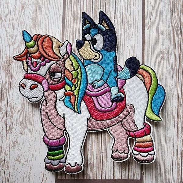 Bluey and Unicorn - Etsy