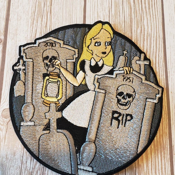Alice in Wonderland Patch - Etsy