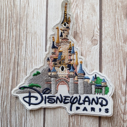 Disney World Vintage Style D Logo Patch Iron on Sew Tribute | Etsy