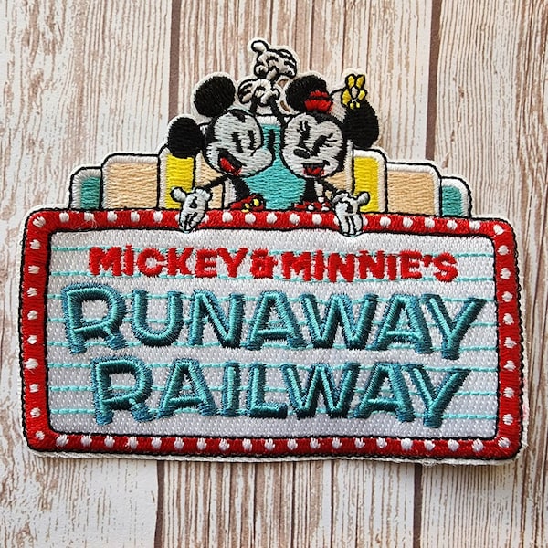 Mickey and Minnie Runaway Train Svg - Etsy