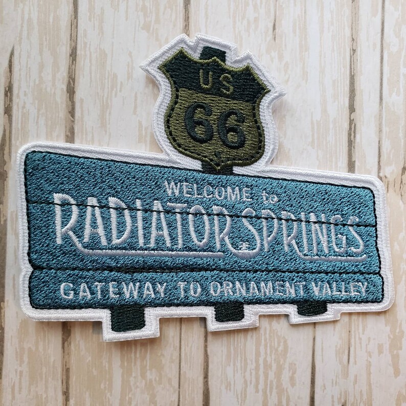 In STOCK Now 4 Radiator Springs Sign Lightning Mcqueen - Etsy