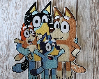 Bluey Patch Iron On - Etsy