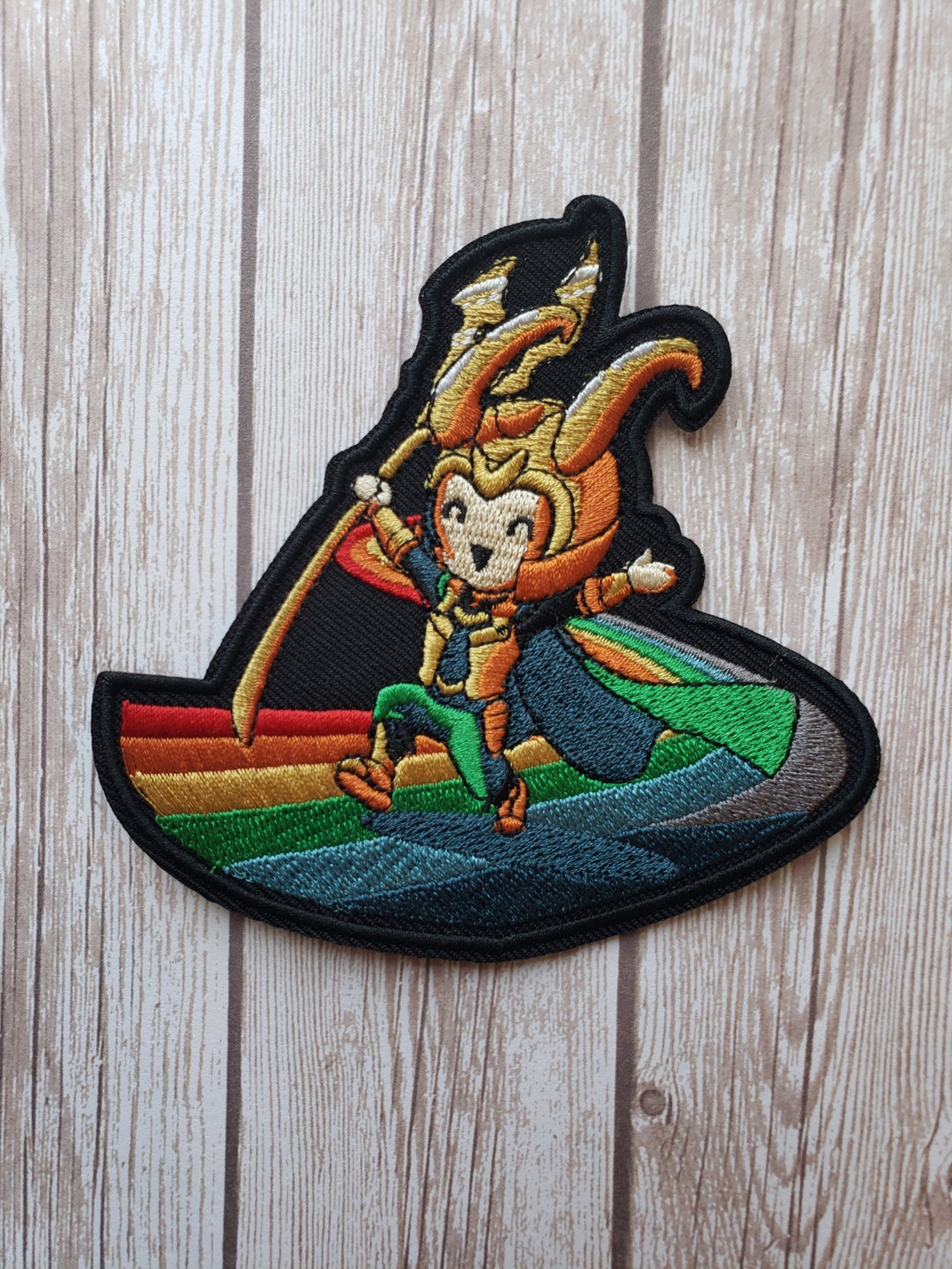 In Stock Now 4 Marvel Loki Disneyland Disneyworld Fabric Embroidered ...