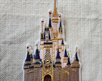 Disney-inspired Magic Kingdom Castle Chenille Iron-on Patch - Etsy