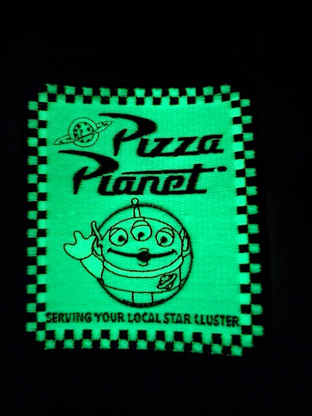 In Stock NOW 4 Glow in the Dark Pizza Planet Green Alien - Etsy