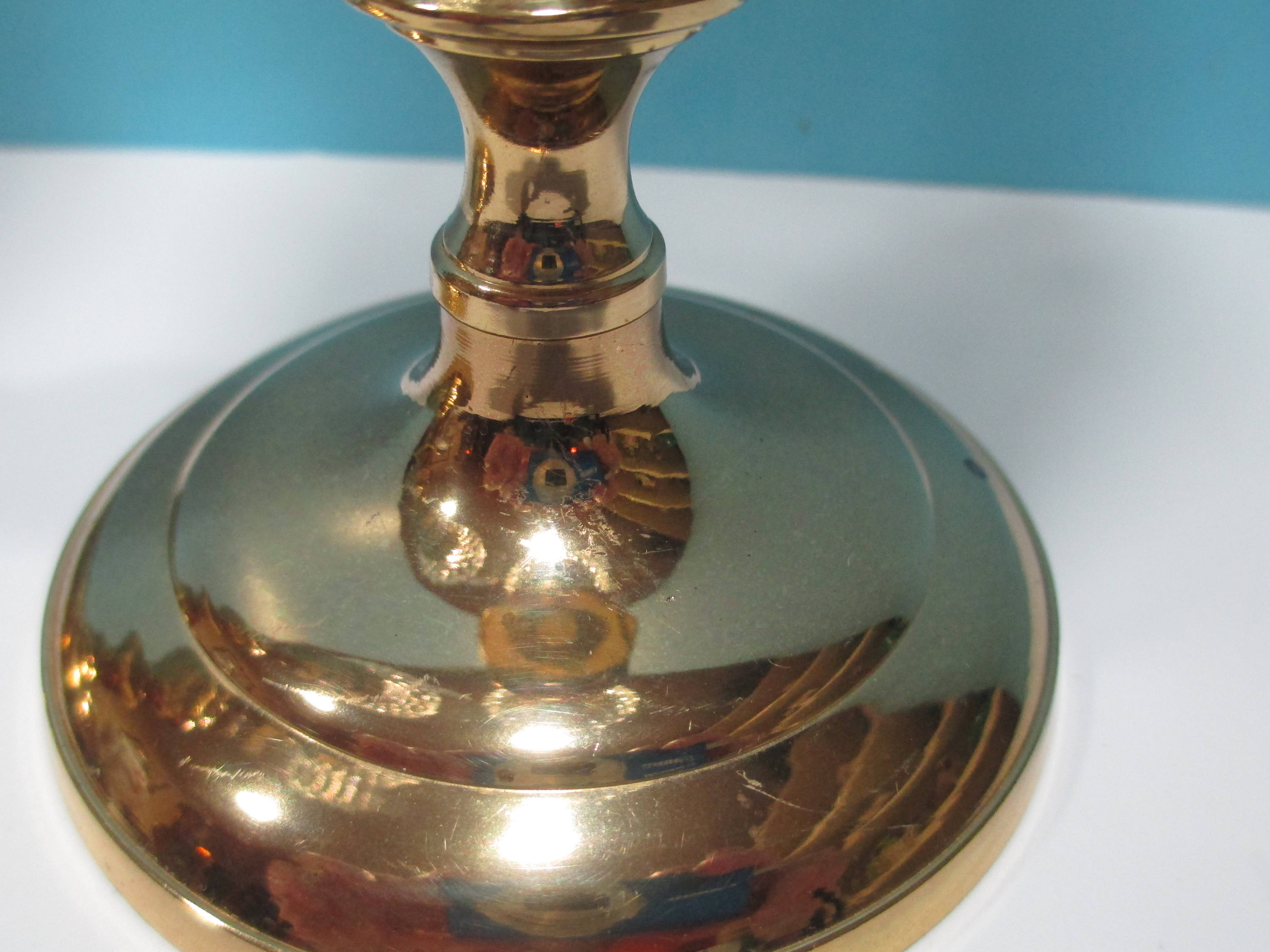 BRASS CANDLE HOLDERS With Lamps, Brass Candlesticks, Brass Candlesticks ...