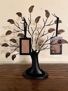 FAMILY PHOTO TREE With 7 Frames, Family Photo Tree, Family Pic Tree - Etsy
