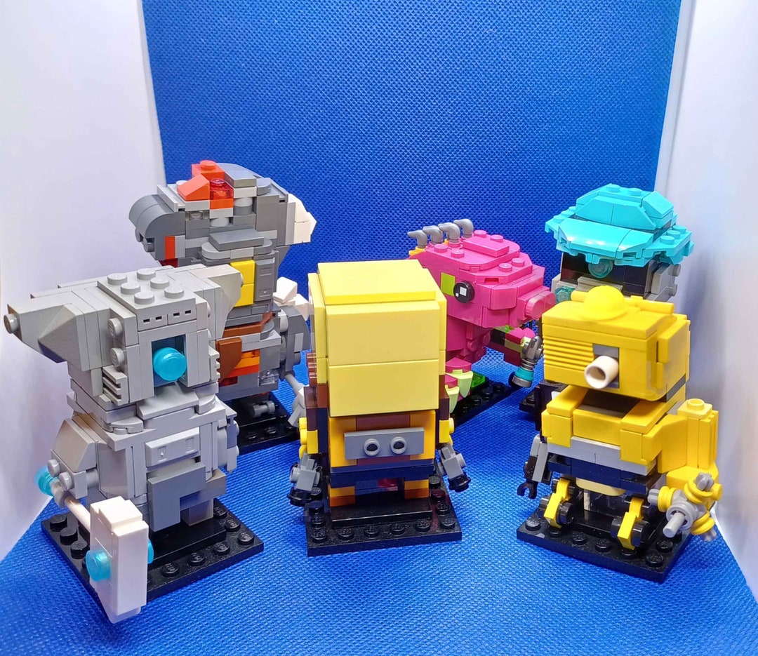 Risk of Rain 2-inspired Custom Brickheadz Lego-moc/models | Mithrix ...