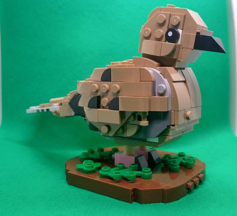 Mourning Dove Bird Custom Lego-moc/model - Etsy