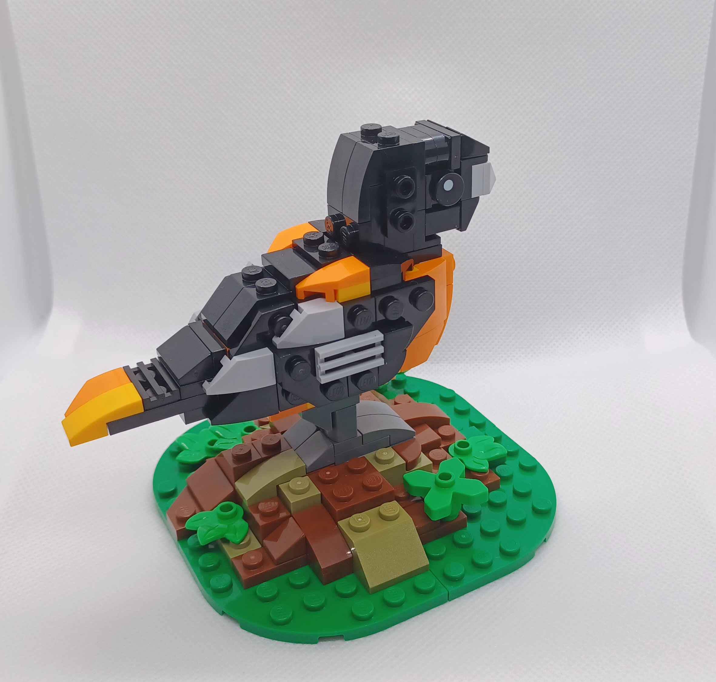 Custom Baltimore Oriole Backyard Birds Lego-moc/model - Etsy